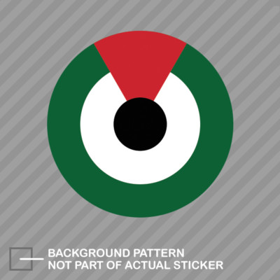 United Arab Emirates Air Force Roundel Sticker Decal Vinyl UAE Emirati ...