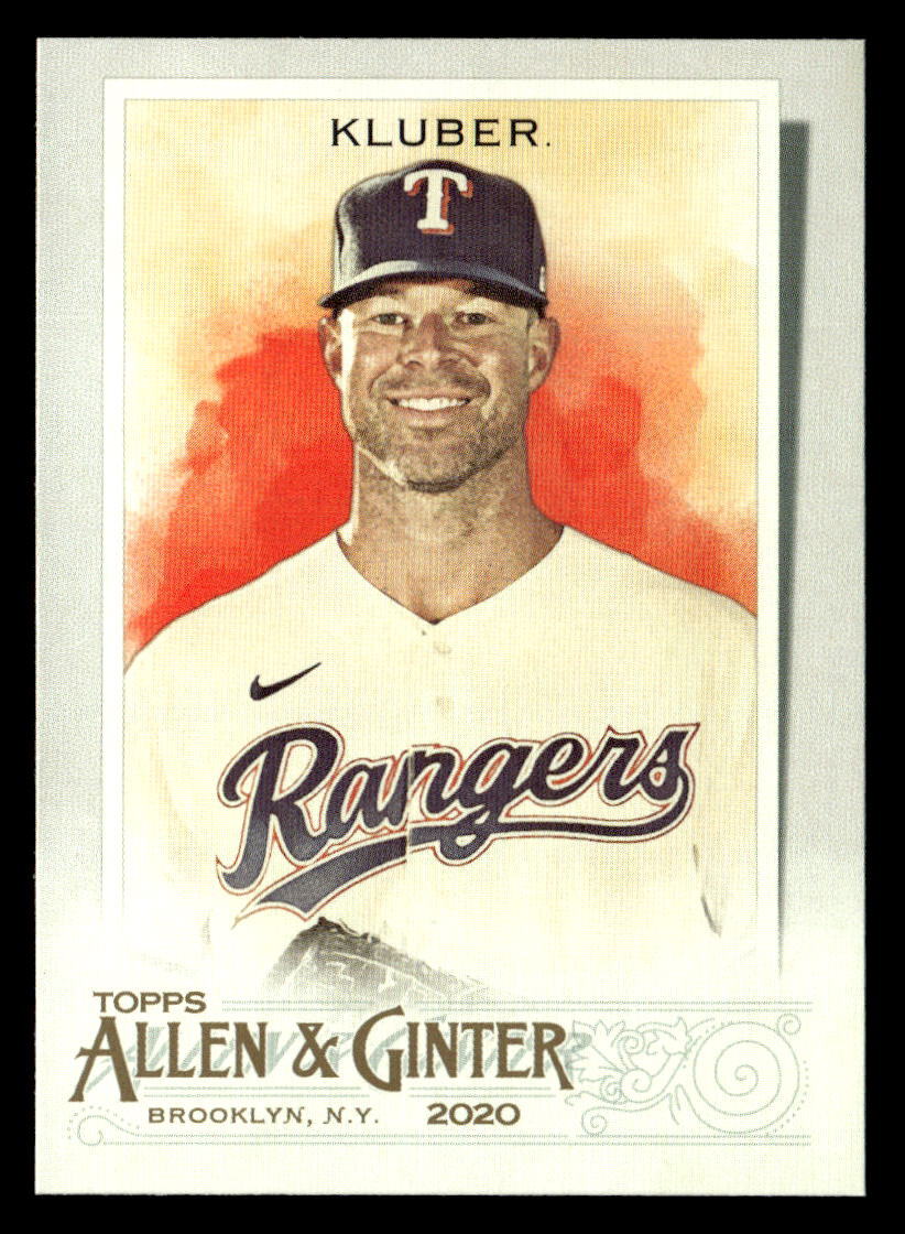 Corey Kluber 2020 Topps Allen & Ginter X Card #251 Texas Rangers | eBay