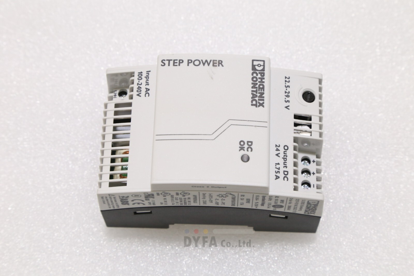 PHOENIX NNB STEP-PS/1AC/24DC/1.75,2868648 STEP POWER Supply ELEC-I-2837 ...