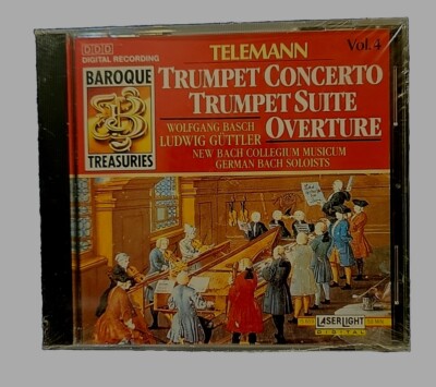 Telemann: Trumpet Concerto;Trumpet Suite; Overture(CD, Aug-1990 ...