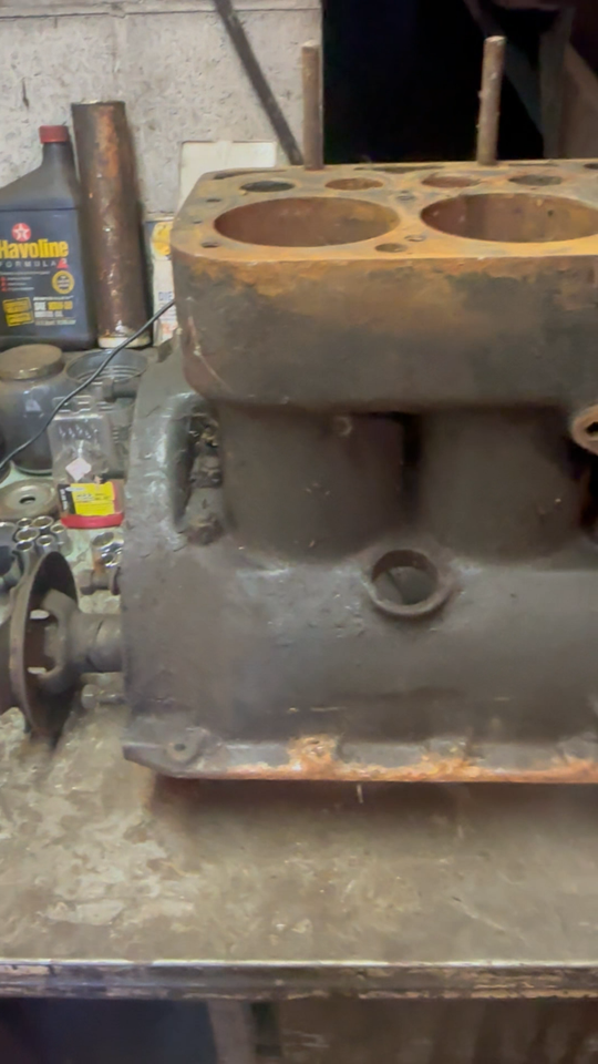 1929 Ford Model A 4Cylinder Engine Motor Block A2166920 (Cam Shaft not ...