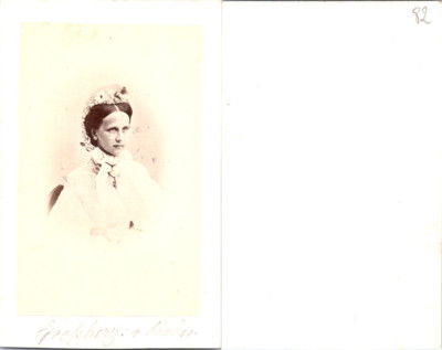 Élisabeth Marie Louise de Prusse Vintage CDV albumen carte de visite ...