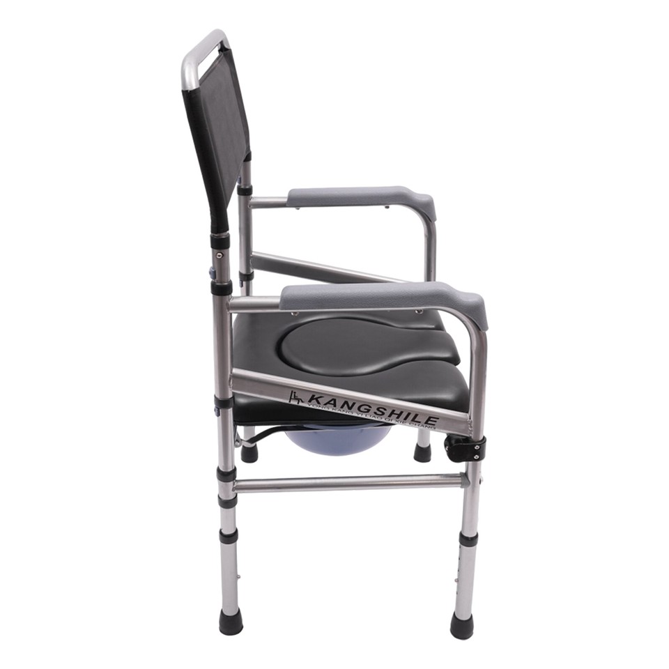 Foldable Shower Chair Bath Safety Seat Shower Folding Toilet Seat with ...