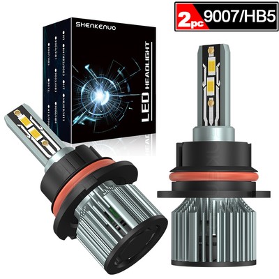 LED For Ford ECONOLINE E150-E450 1995-2007 Headlight 9007 HB5 Bulbs Hi ...