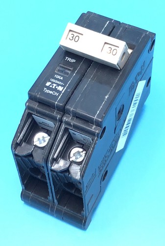 ORIGINAL New Circuit Breaker Eaton Cutler-Hammer CH230 CHF230 30 Amp 2 ...