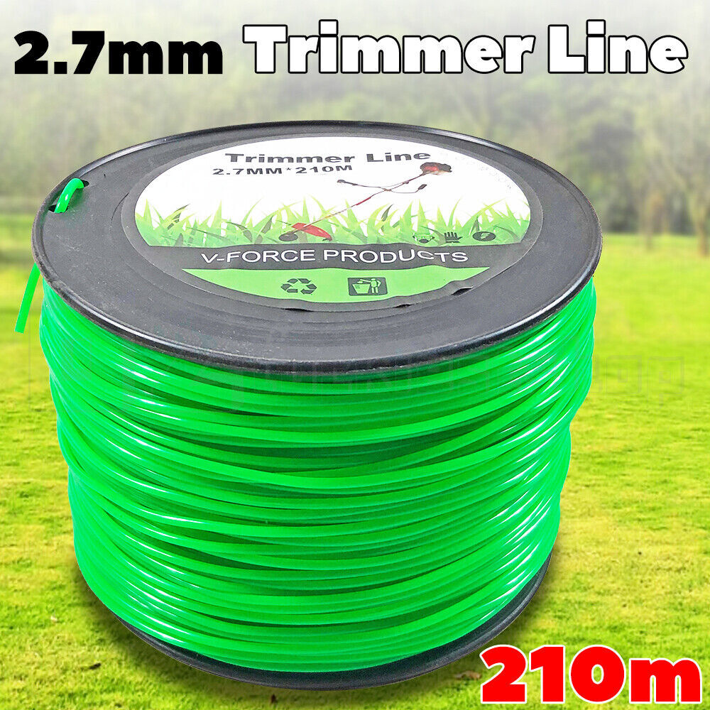 Trimmer Line Whipper Snipper Cord Brush Cutter Brushcutter 2.7mm x 210M ...