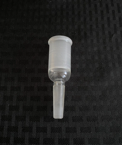 Laboratory Glass 19/38 Inner, 29/42 Outer JT Glass Enlarging Connecting ...