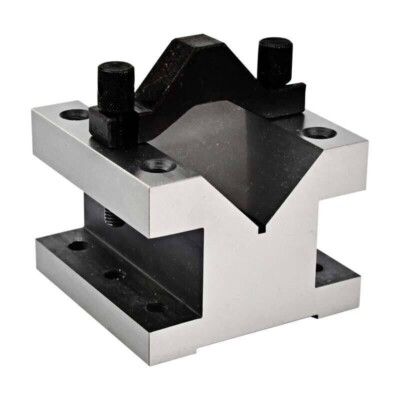 2x.Precision "V" Blocks & Clamp Tool Gauge V-Blocks Set Workholding 105 ...