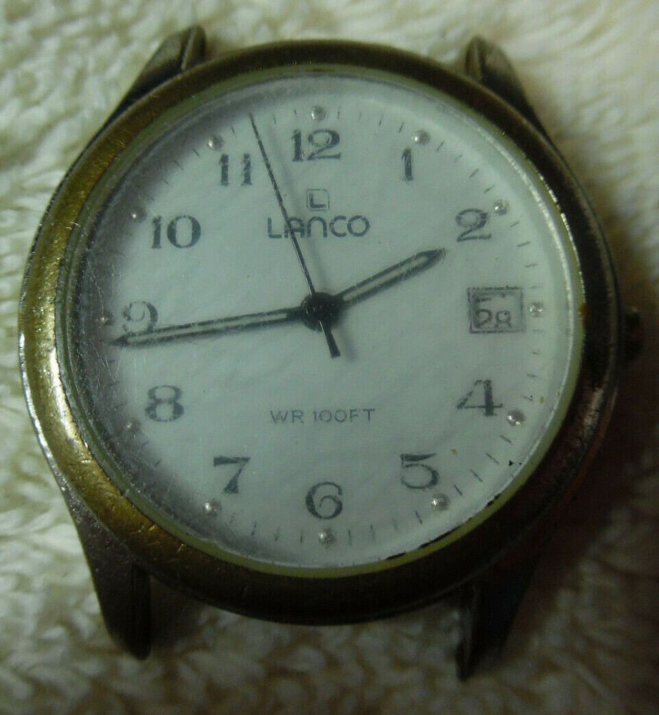 L Lanco WR 100ft 3ATM Watch 160-36TTT | eBay