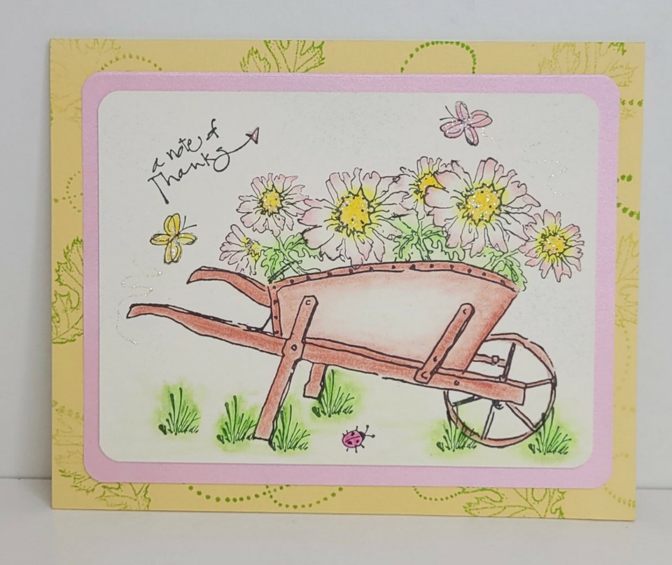 Rubber Stamp Daisy Sprig - PW C2012 | eBay