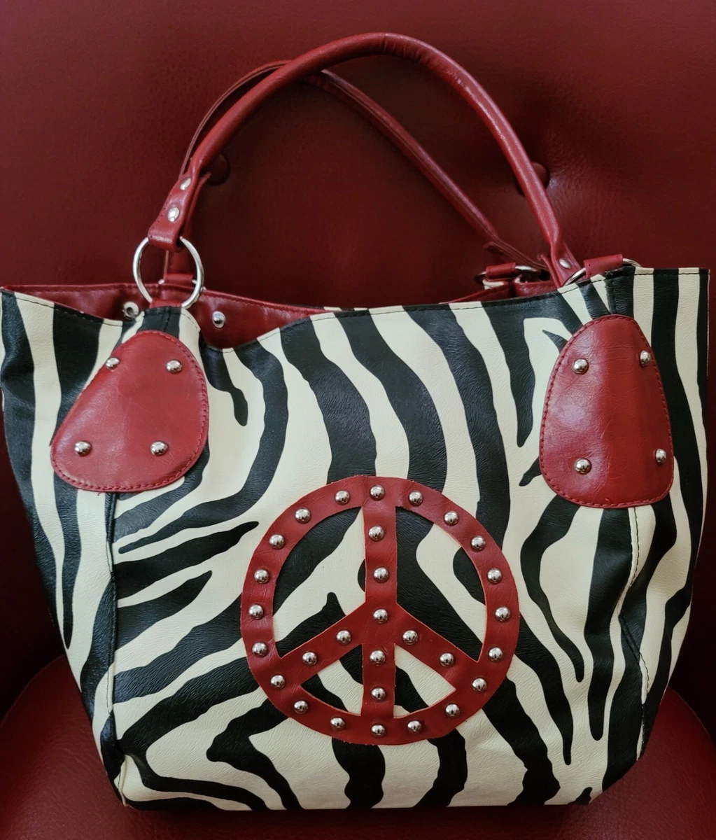 Peace Signs And Zebra Stripes