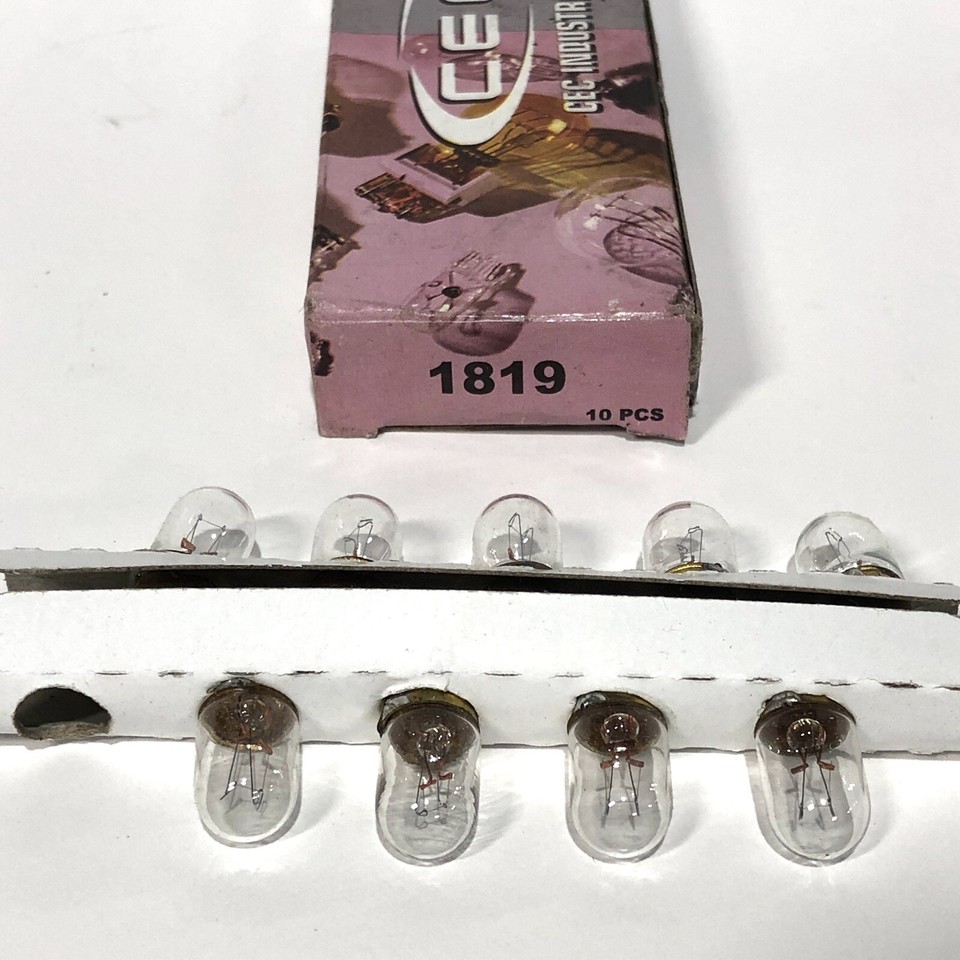 * (9) NEW 1819 CEC Bright Light Bulb Auto Car Mini Dome License Plate ...