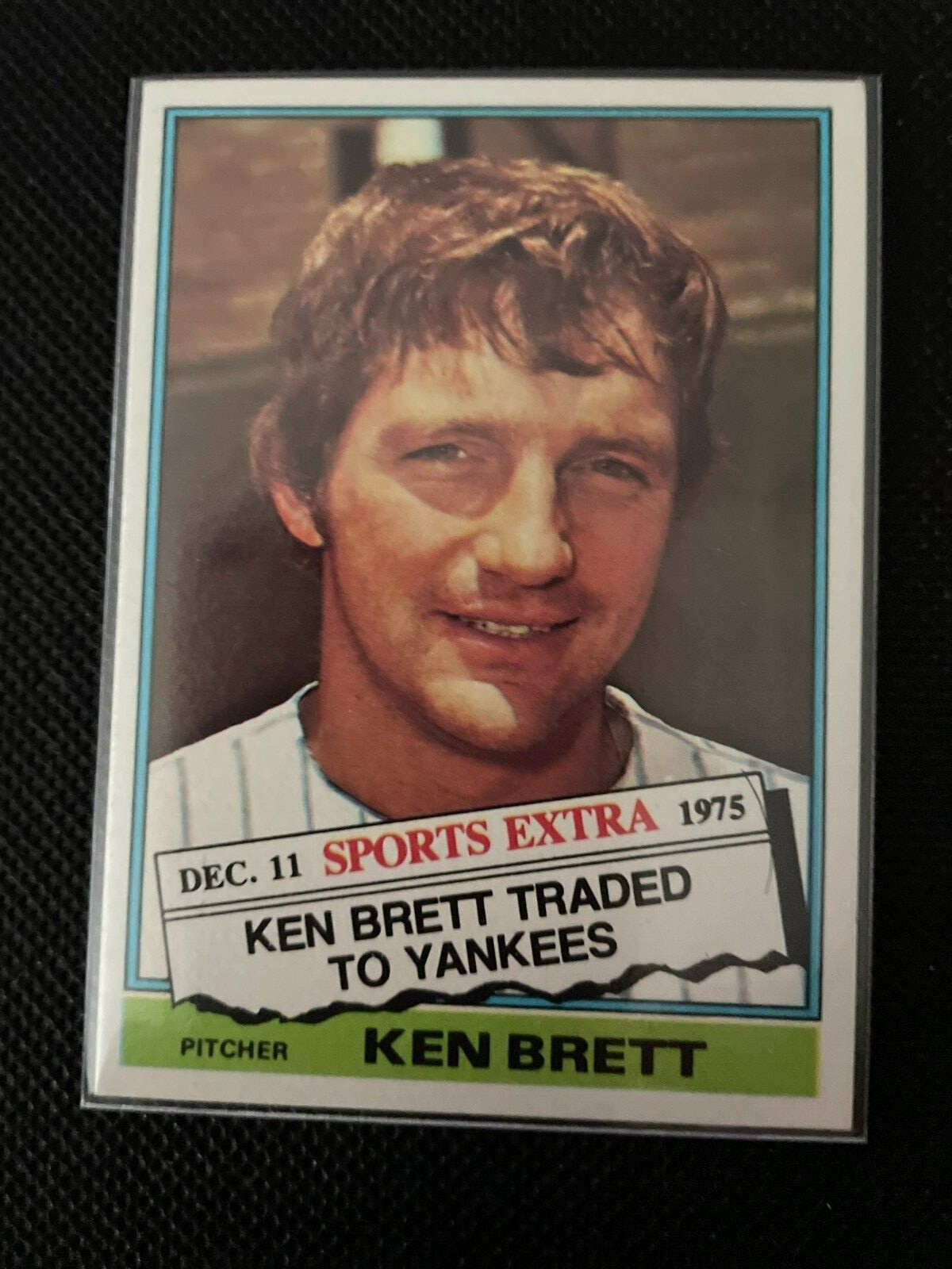 1976 topps # 401T KEN BRETT | eBay
