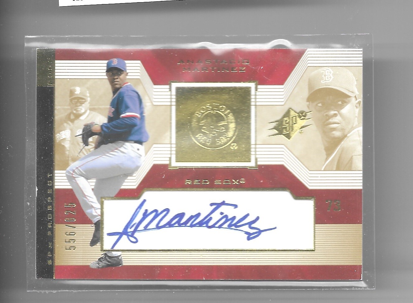 2002 SPX Prospect Anastacio Martinez 243 556/825 Rookie Boston Red Sox ...