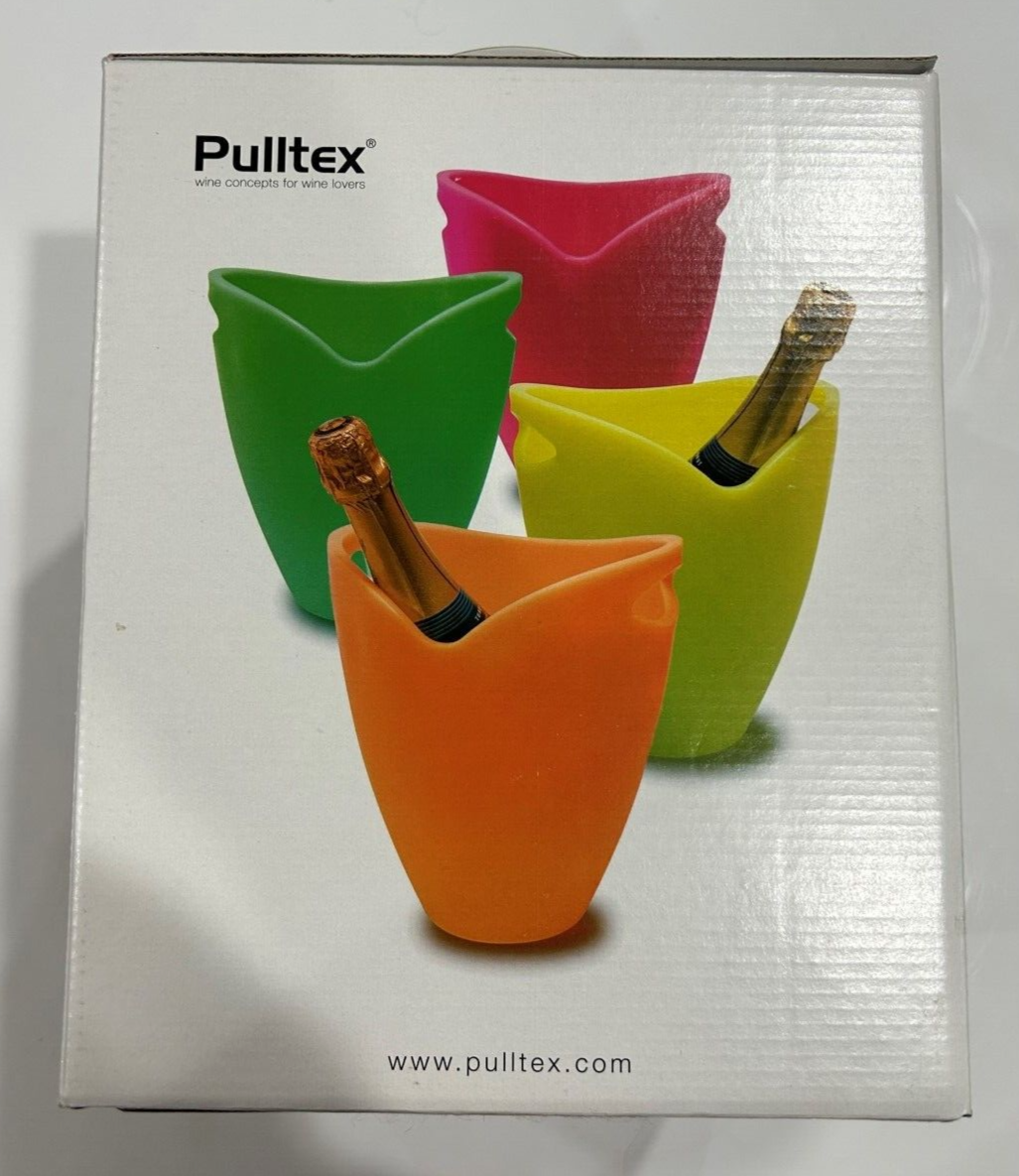 Pulltex Green silicon Top Ice Bucket - Clear ABS Plastic Christmas gift ...