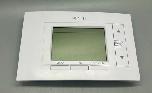 Emerson Sensi Smart Programmable Thermostat White ST55U, Front Panel ...