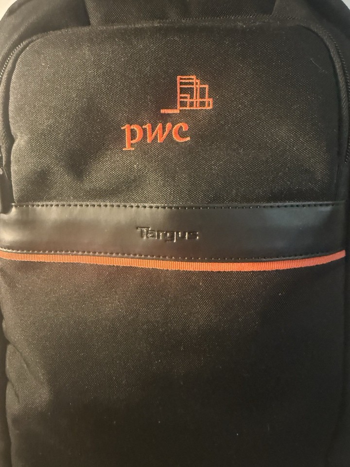 Targus PriceWaterhouseCoopers PwC Logo Computer Backpack | eBay