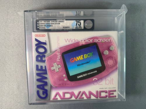 Nintendo GameBoy Advance GBA Pink Console New In Box VGA 75 | eBay