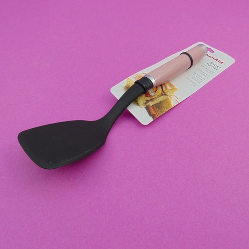 KitchenAid Short Spatula Turner Food Flipper Cookware Utensil Pink ...