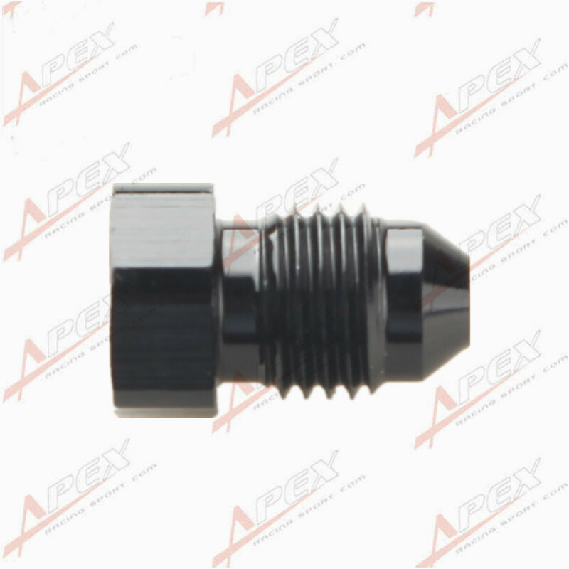 AN3 AN4 AN6 AN8 AN10 AN12 Male Flare Plug Fitting Aluminum Alloy AN ...