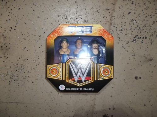 WWE PEZ Set, John Cena, The Rock, and The Undertaker | eBay