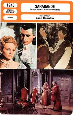 FICHE CINEMA : SARABANDE - Granger,Greenwood 1948 Saraband For Dead Lovers | eBay