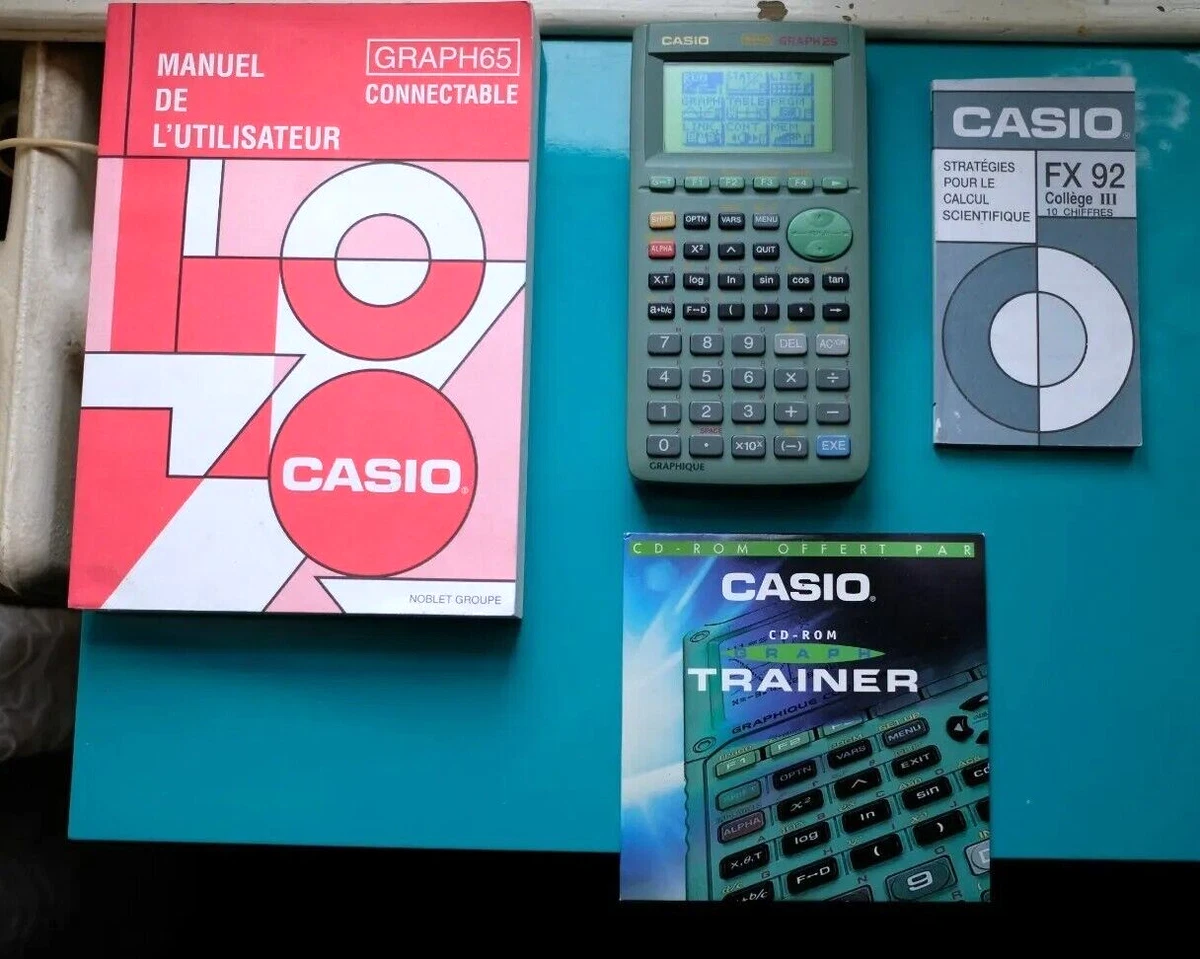 Calculatrice Graphique Bleue