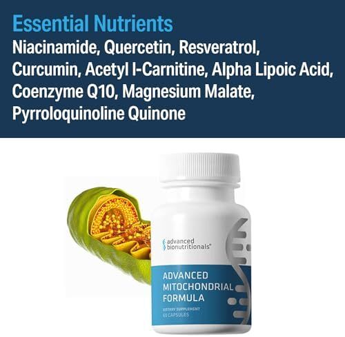 Advanced Mitochondrial Formula Support Supplement, Healthy Aging ...