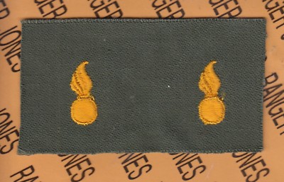 US Army Ordnance Corps Officer Branch Gold & OD Green sew on patch | eBay