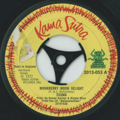 7" EXUMA Monkberry Moon Delight 2013053 Kama Sutra UK Vinyl | eBay