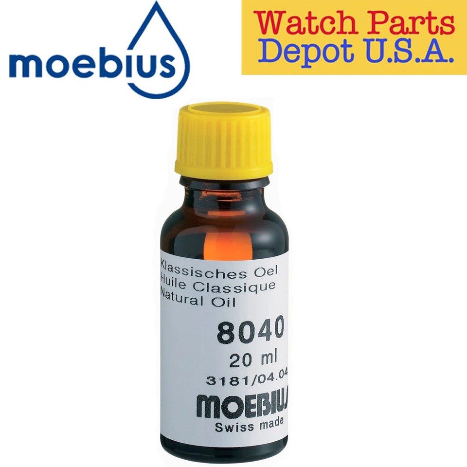 Oil / Grease lubricants Moebius Swiss Made to choose for Watchmakers ...