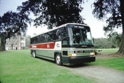Blue Ridge Trailways MCI Bus Kodachrome original Kodak slide | eBay