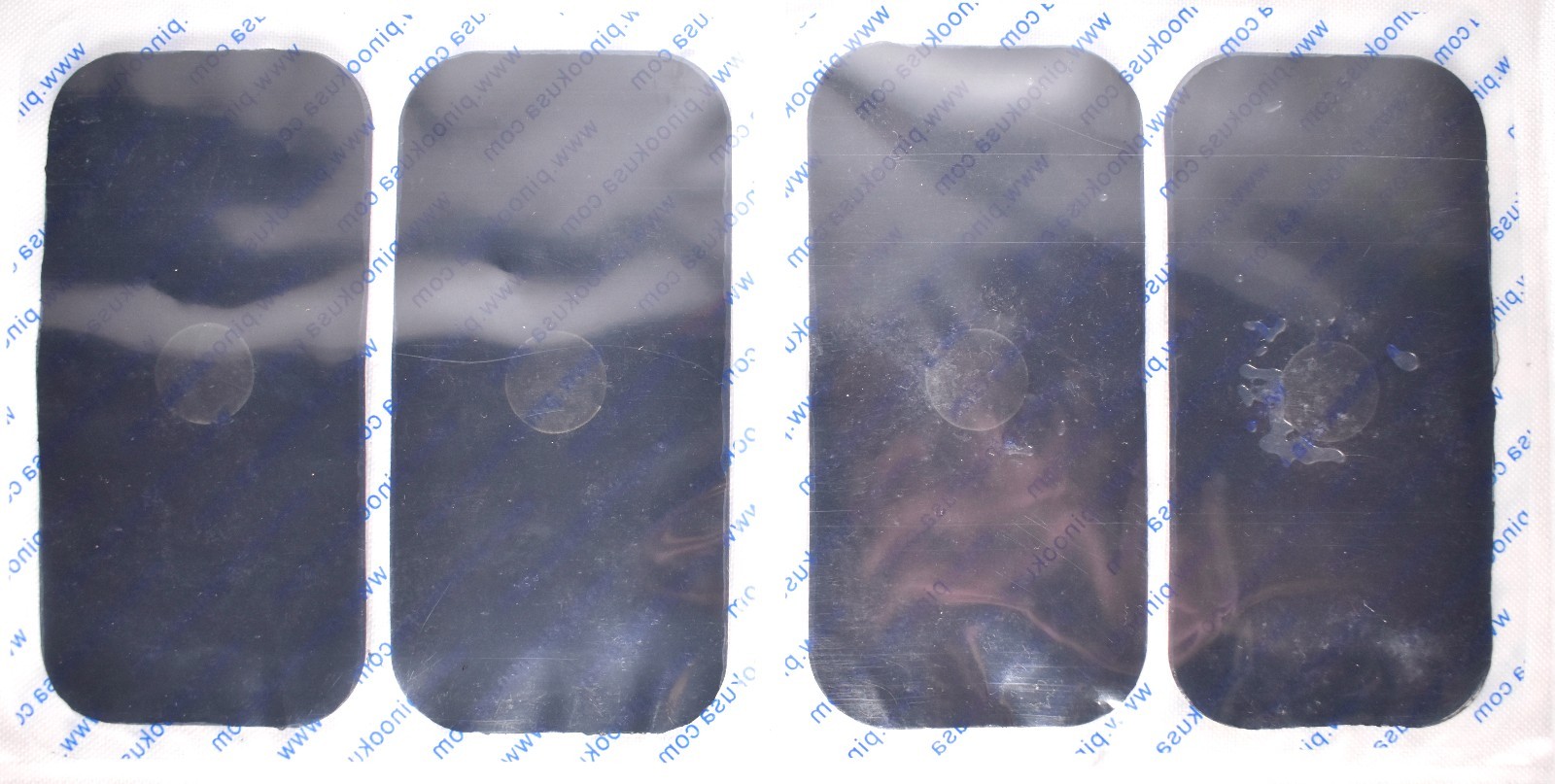 Pinook (Set of 4) Massage Replacement Pads 4" x 2" Digital Massager NEW ...