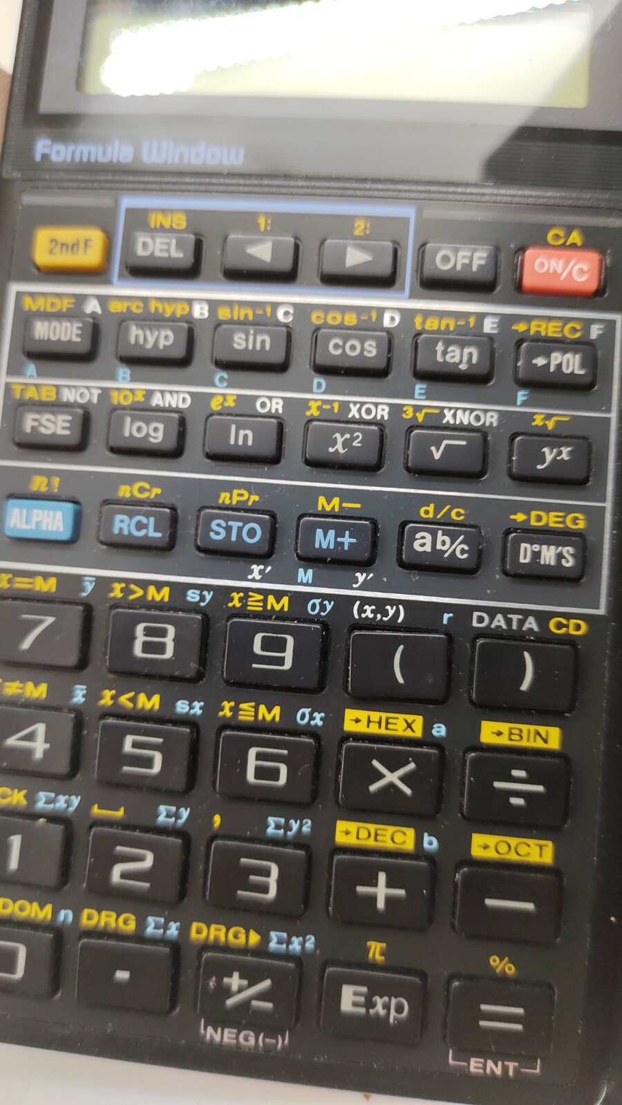 Vintage Sharp EL-5020 Scientific Calculator with Manual for sale online ...