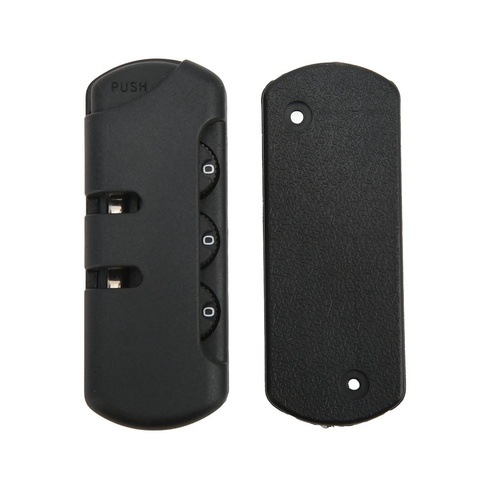Luggage Password Lock High Security 3 Digit Password Frosted Texture BL ...
