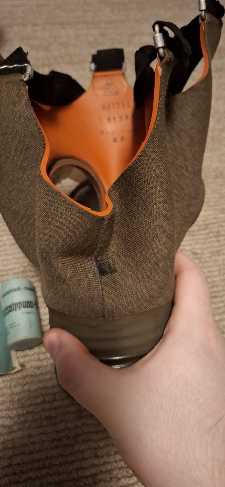 Finnish WW2 M31 M/31 Gas Mask. WW2/Winter War Era. Phenomenal Condition ...