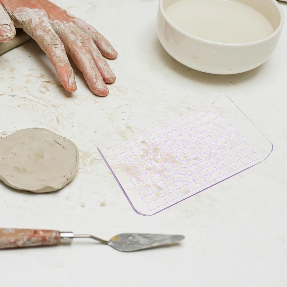 2pcs Clay Wedge Board: Artist Clay Board - Polymer Roller Pressing Tool ...