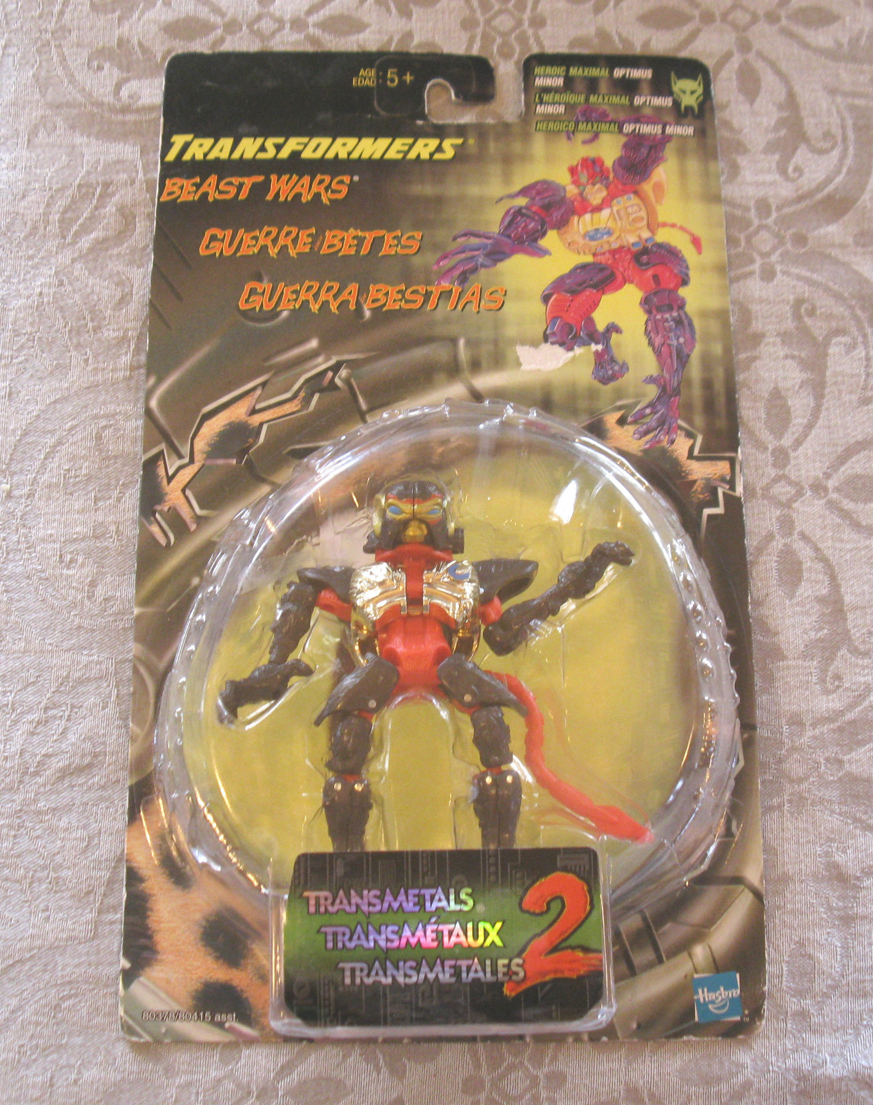 Vintage Transformers Beast Wars Heroic Maximal Optimus 1998 MB | eBay