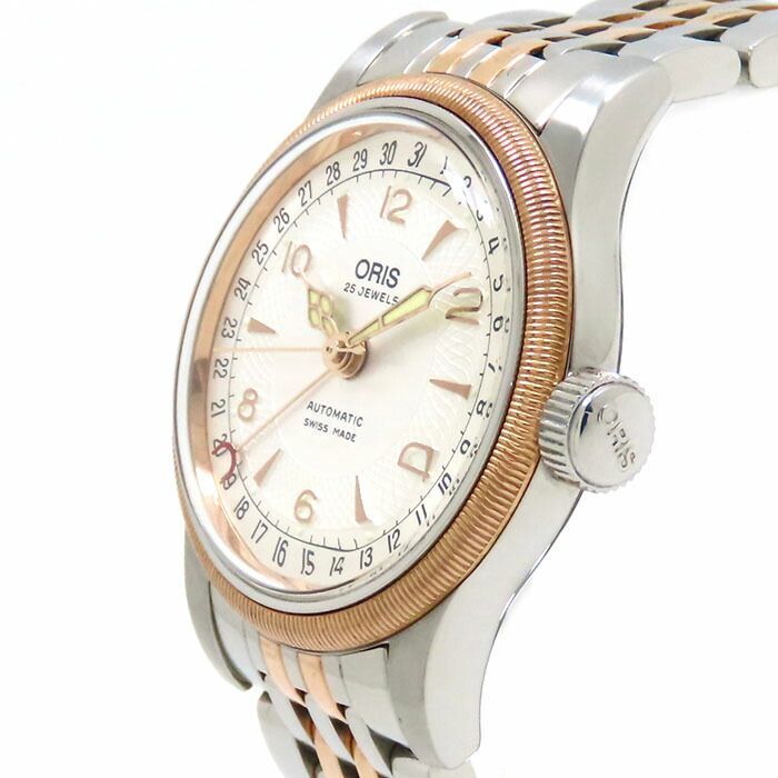 Oris Big Crown Pointer Date 7551 Silver Dial Ss Stainless Steel Watch ...