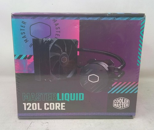 Cooler Master MasterLiquid 120L Core 120mm Close-Loop AIO Liquid Cooler ...