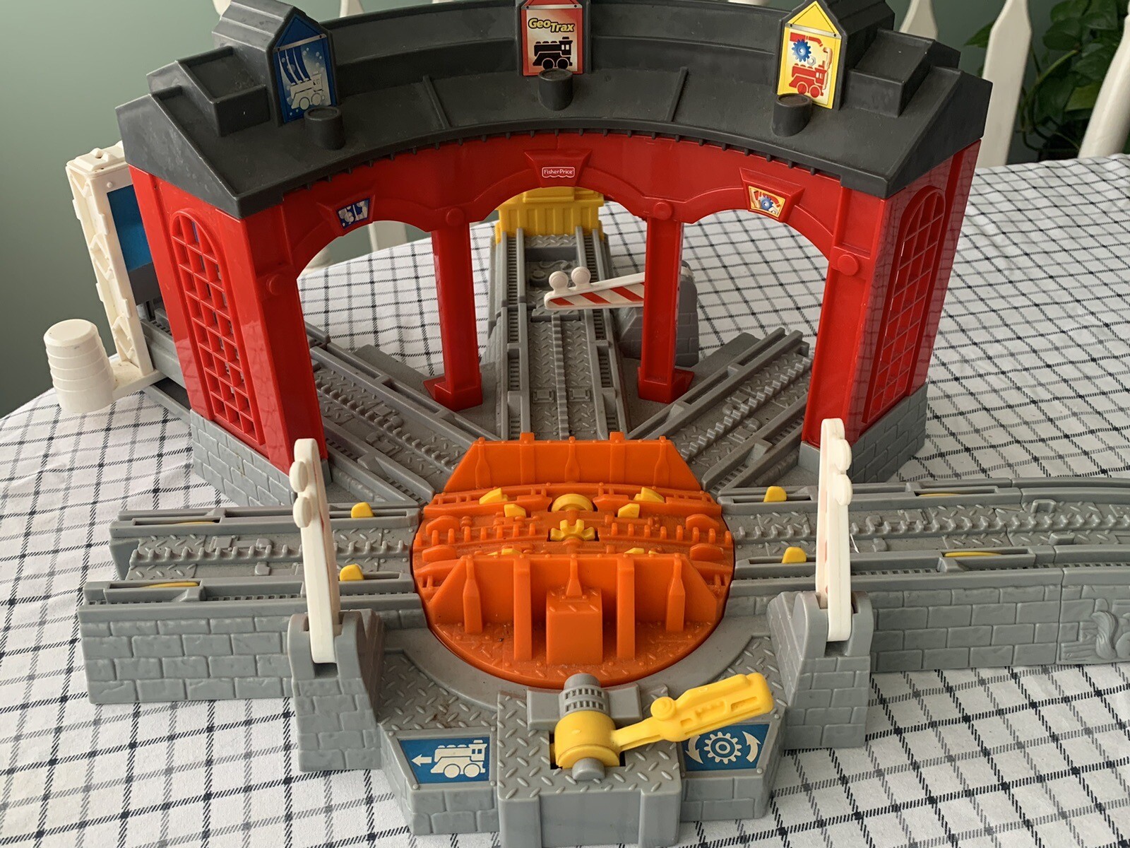 Fisher-Price GeoTrax Railroad Train Set - V2027 for sale online | eBay