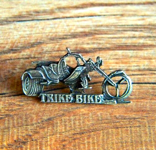 TRIKE BIKE VEST PIN LAPEL HAT BADGE MOTORCYCLES KEY BOOM HARLEY ...
