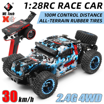 Wltoys 284161 2.4G 1/28 4WD RC Rally Drift 30km/h Off Road Light Racing ...