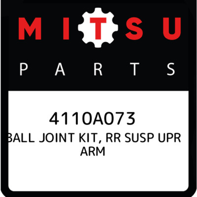 4110A073 Mitsubishi Ball joint kit, rr susp upr arm 4110A073, New ...