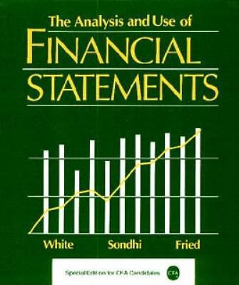 The Analysis and Use of Financial Statements 9780471024194 | eBay