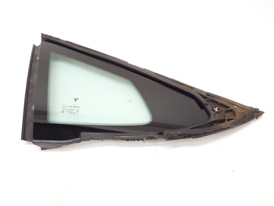 Tesla Model S Left Quarter Panel Corner Glass Window | eBay