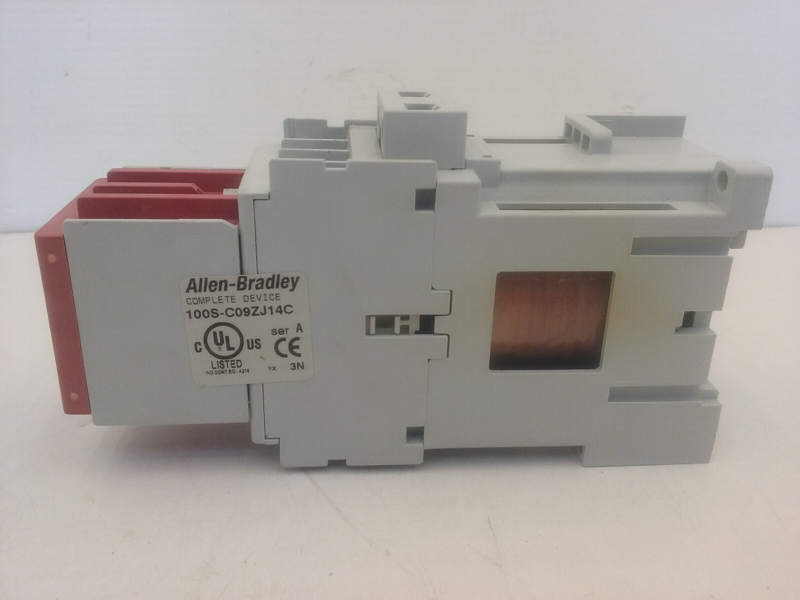 ALLEN BRADLEY 100S-C09ZJ14C GUARDMASTER CONTACTOR 9A 24VDC 1NO/4NC ...