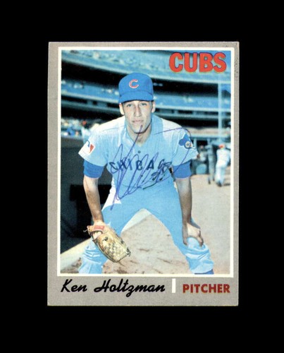 Ken Holtzman Signed 1970 Topps Chicago Cubs Autograph | eBay