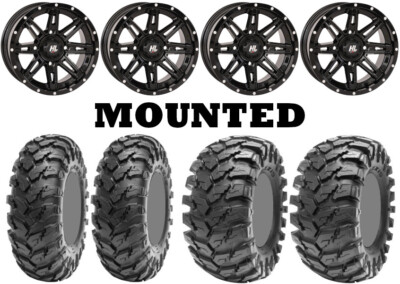 Kit 4 Maxxis MU511/MU521 Tires 29x9-14/29x11-14 on High Lifter HL22 ...