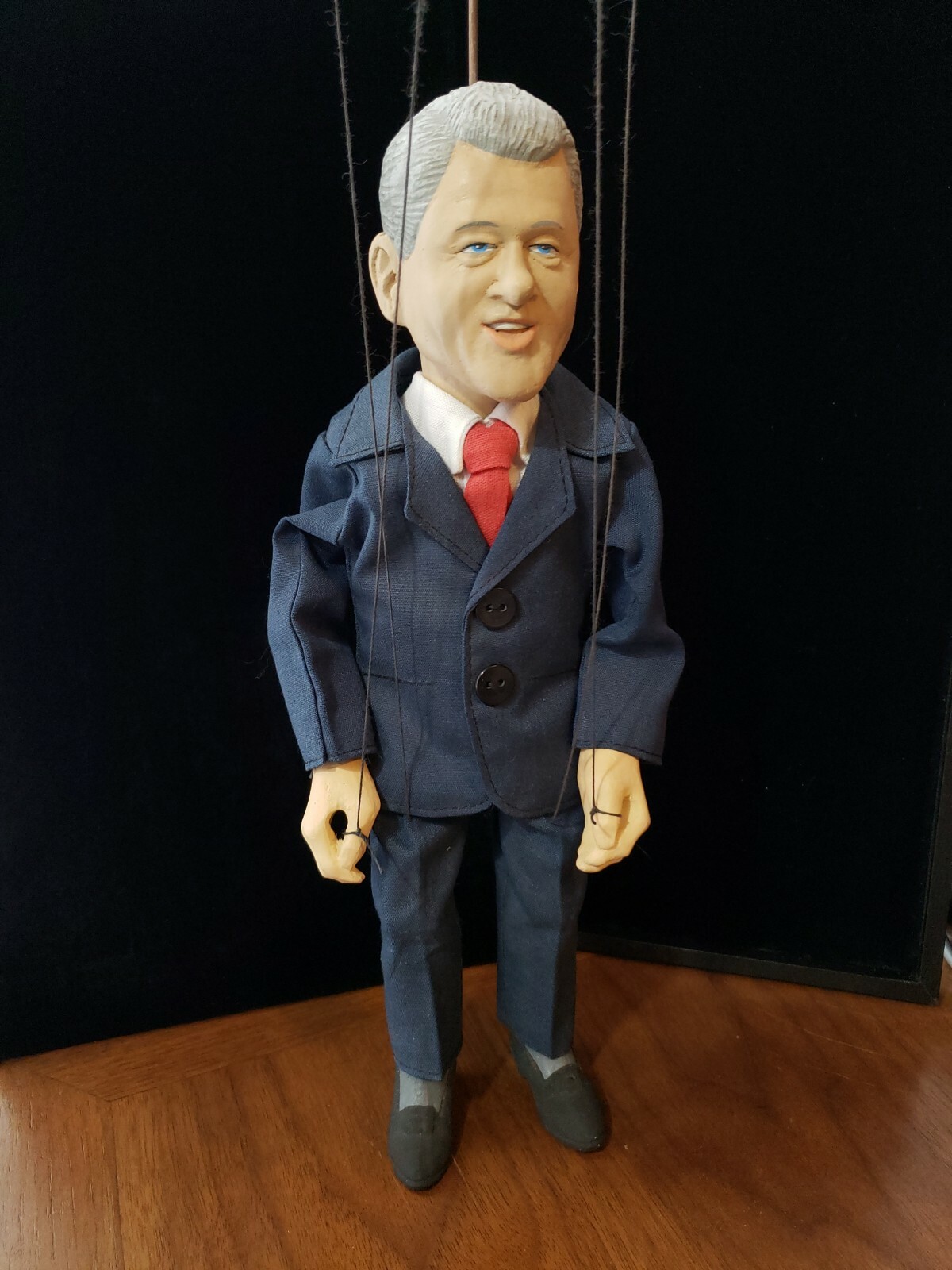 Vintage President Bill Clinton Marionette #335/5000 w/COA 1998 Made in ...